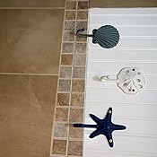 Amazon.com: Sea Treasures Wall Hooks - Set of 3 - Antique Weathered ...