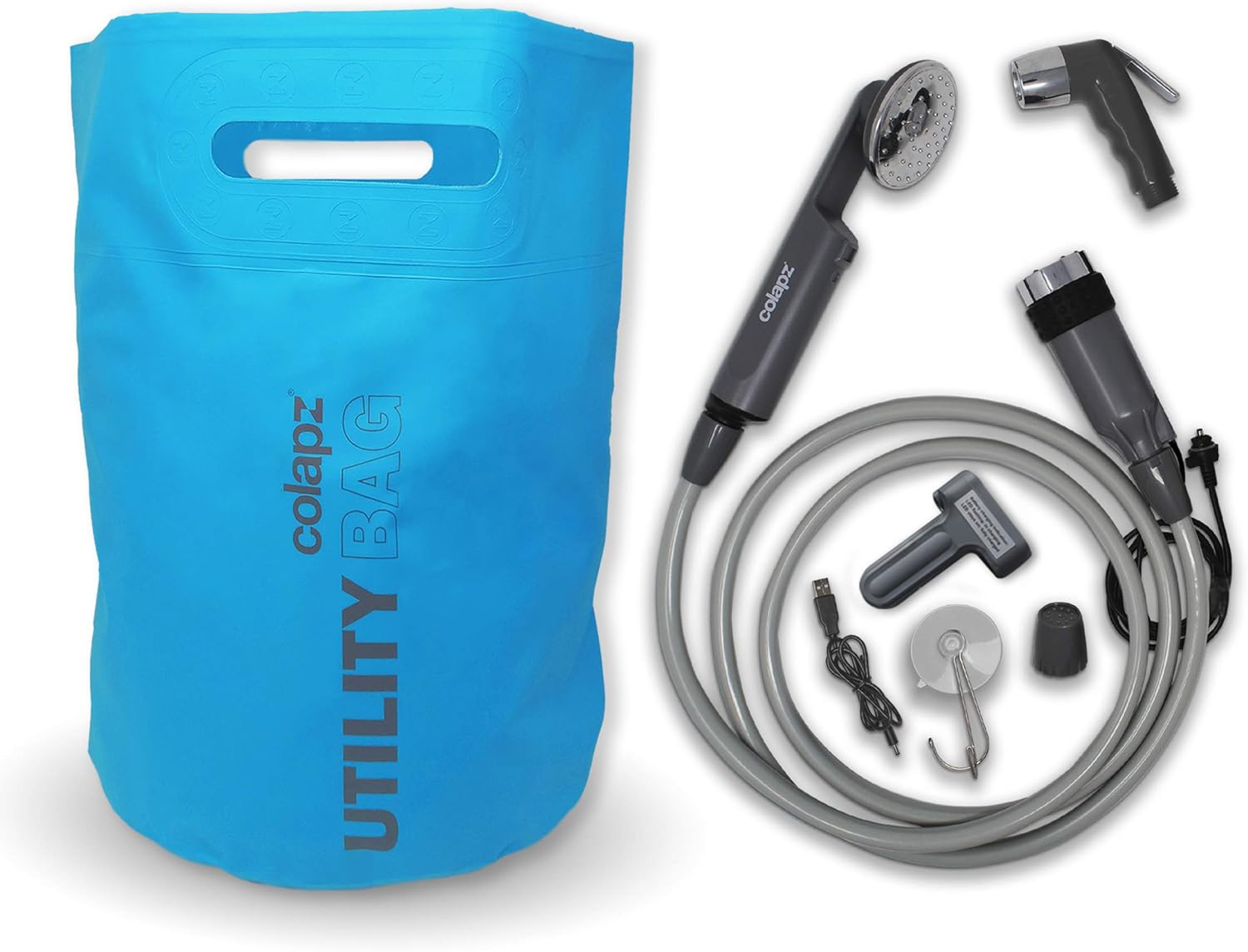 Colapz Dog Grooming Shower Kit – Portable Shower with Rechargeable ...