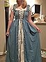 Amazon.com: Renaissance Irish Over Dress (XXS/XS, French Blue ...