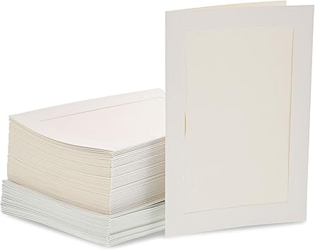 48-Pack Photo Insert Note Cards Paper - Picture Frames Envelopes ...