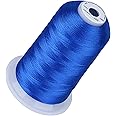 Amazon.com: Simthread 5500Yds 40WT Embroidery Thread – 100% Polyester ...
