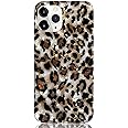 Amazon.com: J.west Case Compatiable with iPhone 13 Pro 6.1 inch,Sparkly Animal Leopard Print ...