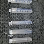 Amazon.com: 60ml Enteral Feeding Syringe Cath Tip 60cc Syringe REUSABLE ...