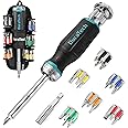DURATECH Multi-bit Ratcheting Screwdriver, 38-Piece Magnetic Screw ...