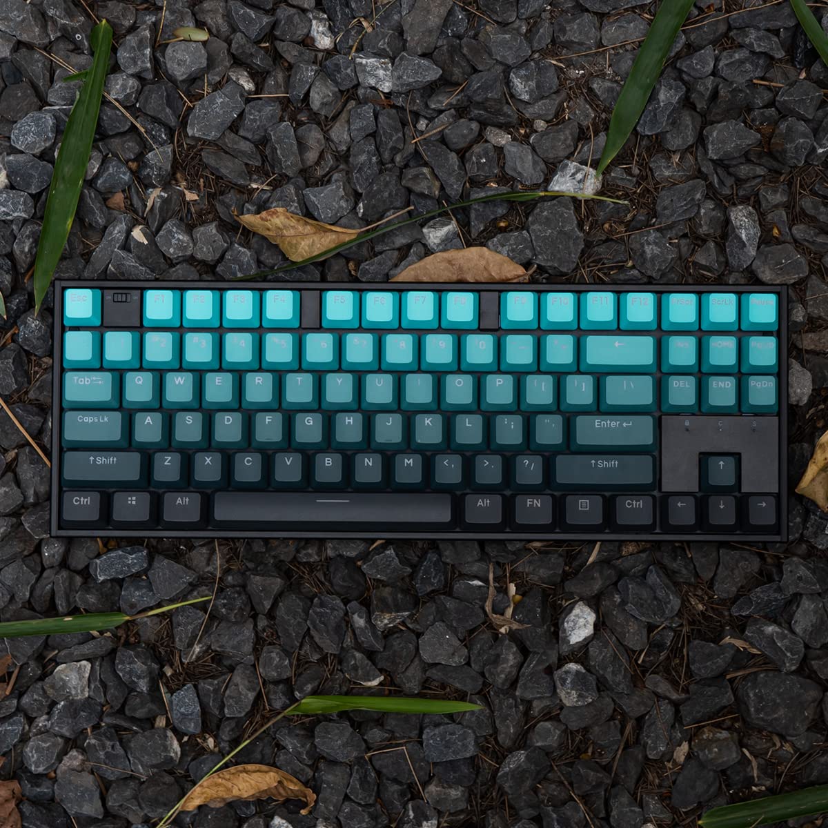 Mua mintcaps PBT Doubleshot Keycaps Gradient Cyan Backlit OEM Profile ...