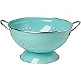 Amazon.com: Now Designs Metal Colander, 3-Quart, Turquoise -: Home ...