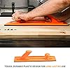 POWERTEC Push Block & Push Stick Fits Table Saw, Router Table, Band Saw ...