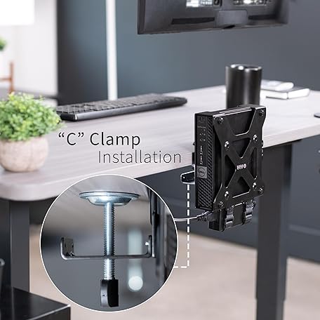 Mua VIVO Behind Monitor VESA Mount Designed for Dell OptiPlex Micro CPU ...