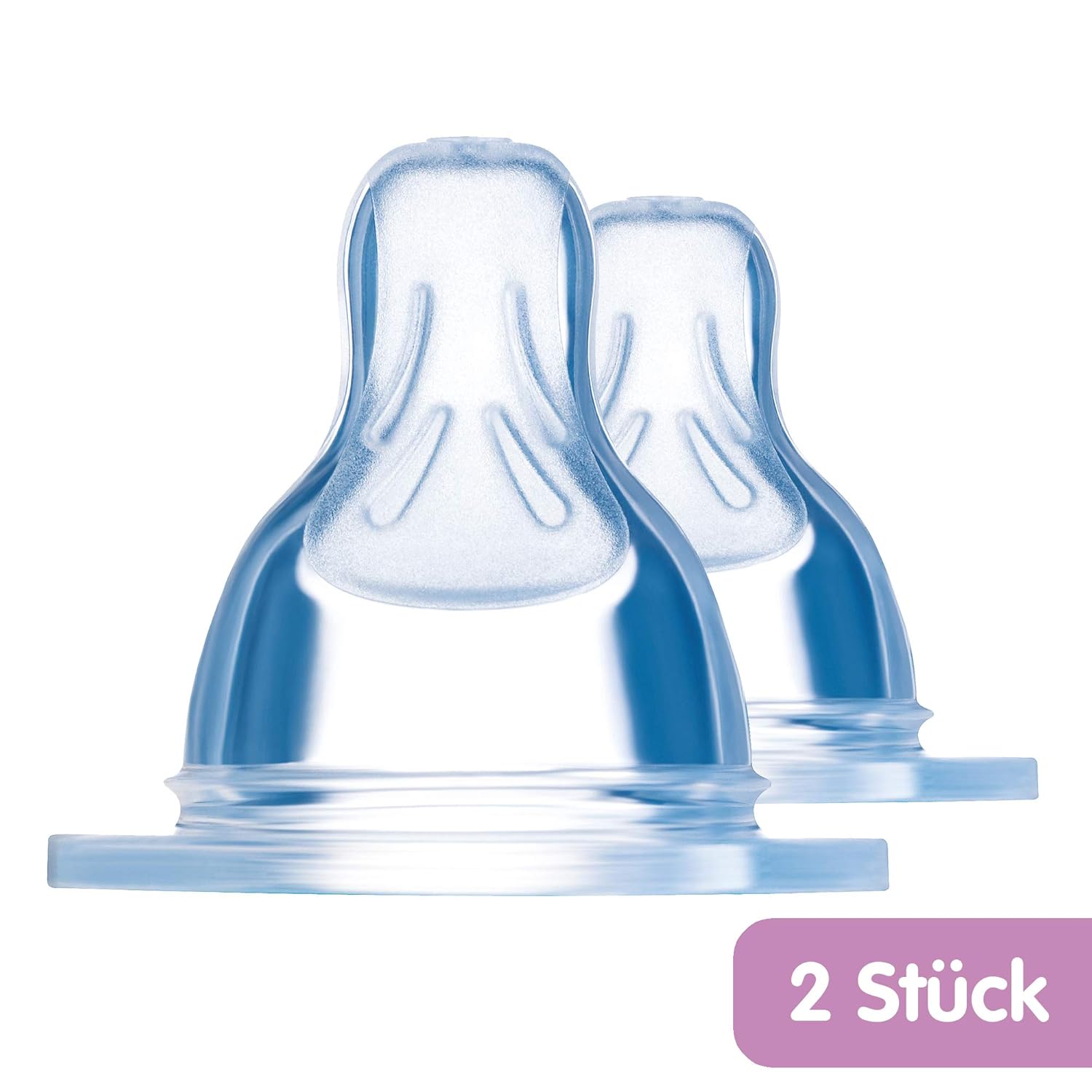 MAM - Set of 2 Size 2 Anti Colic Baby Bottle Teats,4+ months: Amazon.co ...