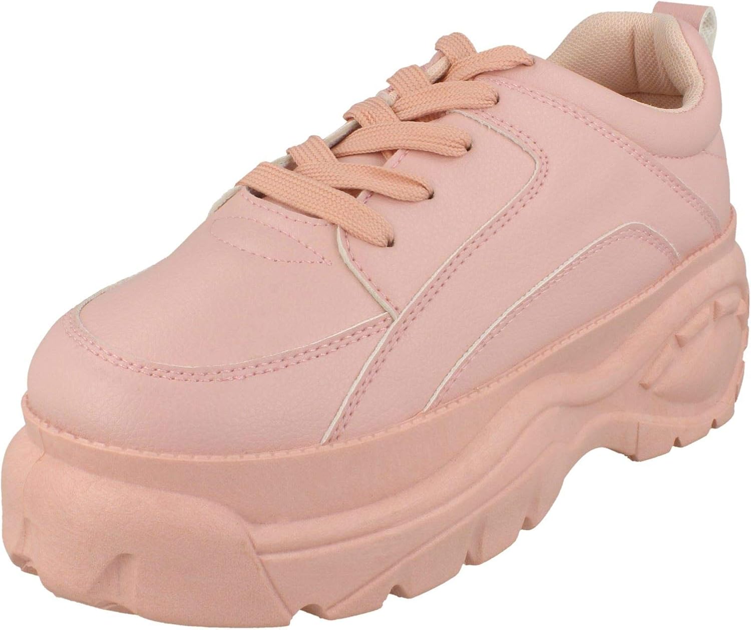 Ladies Reflex Chunky Platform Trainers: Amazon.co.uk: Shoes & Bags
