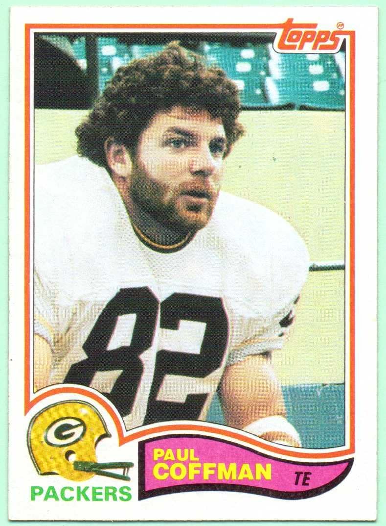 Paul Coffman 1982 Topps #355 - Green Bay Packers at Amazon's Sports ...