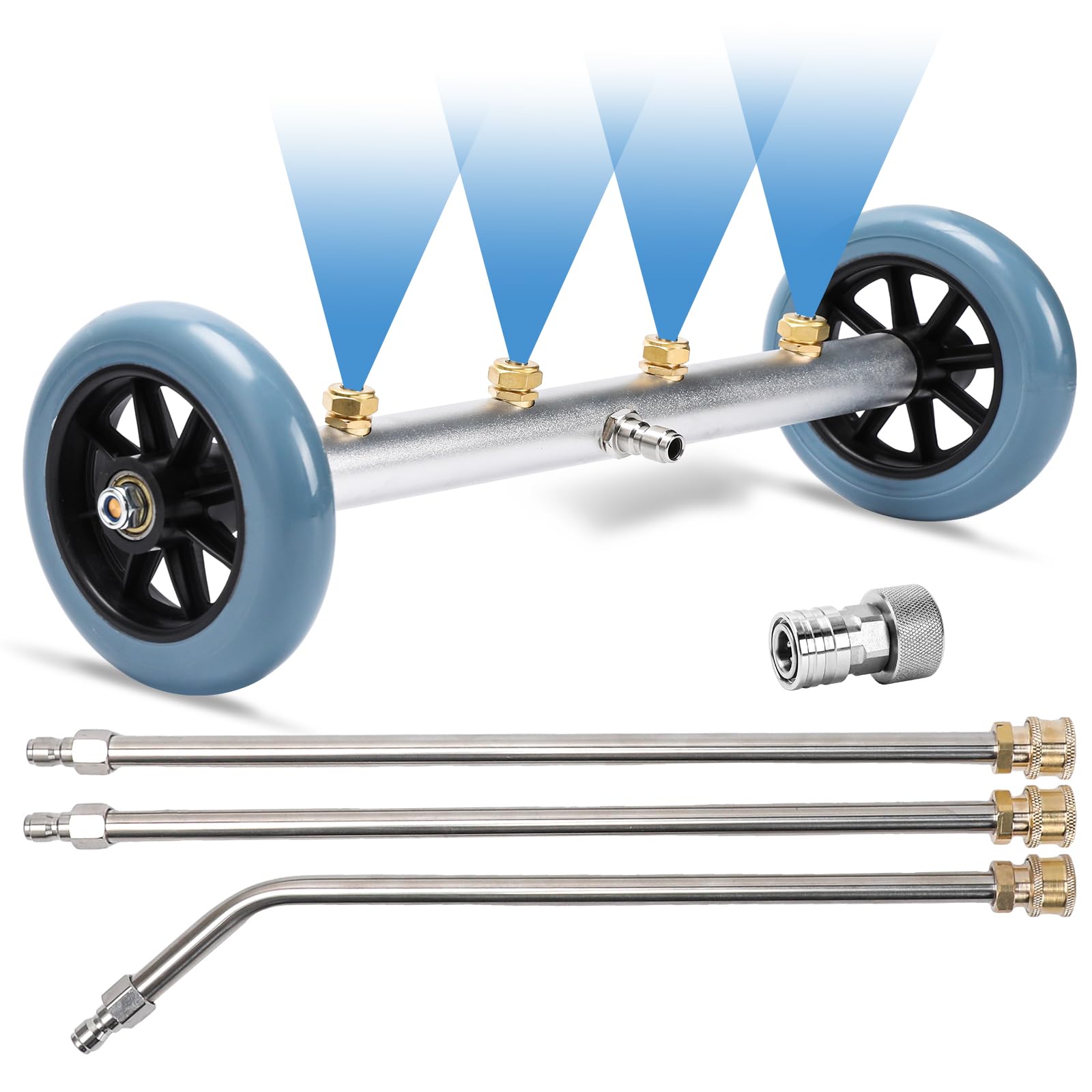 Undercarriage Pressure Washer Attachment, 16 Inch Pressure Washer ...