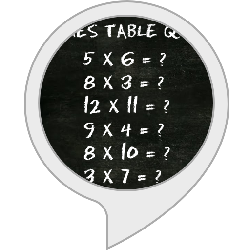 Amazon.com: Multiplication Tables: Alexa Skills