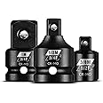 Upenjok 3 Piece Impact Socket Adapter Set, Standard SAE, 3/4” to 1”, 3/ ...