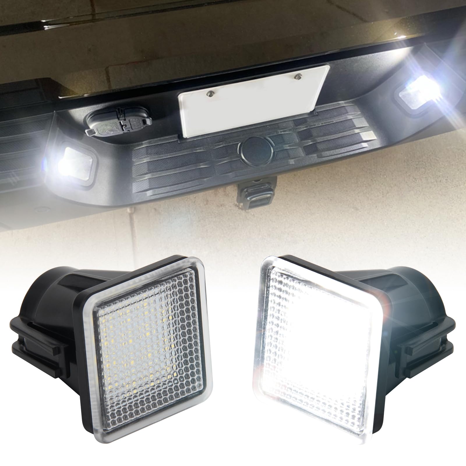 Tacoma LED License Plate Light Replacement Lamps - 18 Pcs Led 6000K ...