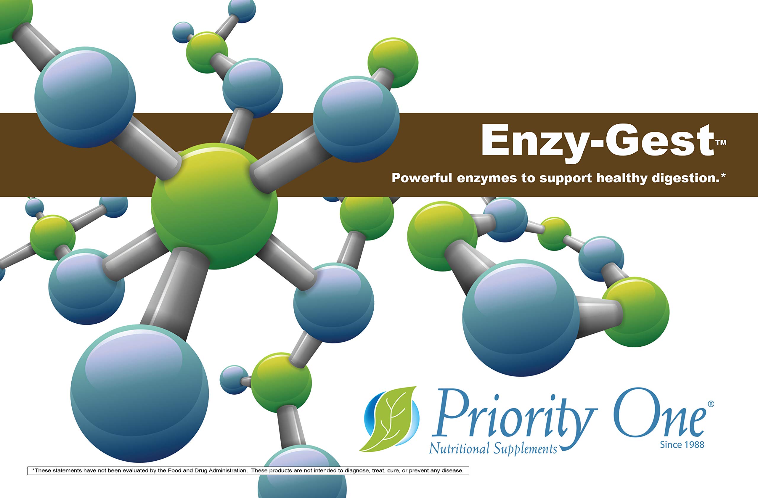 Mua Priority One Vitamins Enzy Gest 120 Tablets - Powerful Two Phase ...