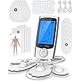 Amazon.com: Ohuhu Tens Unit Muscle Stimulator: 24 Modes Rechargeable ...