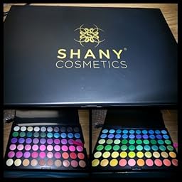 Amazon.com: SHANY Eyeshadow Palette, Bold and Bright Collection, Vivid ...