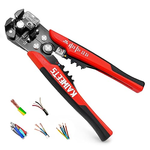 KAIWEETS Self Adjusting Wire Stripper - 3 in 1 Heavy Duty Automatic ...