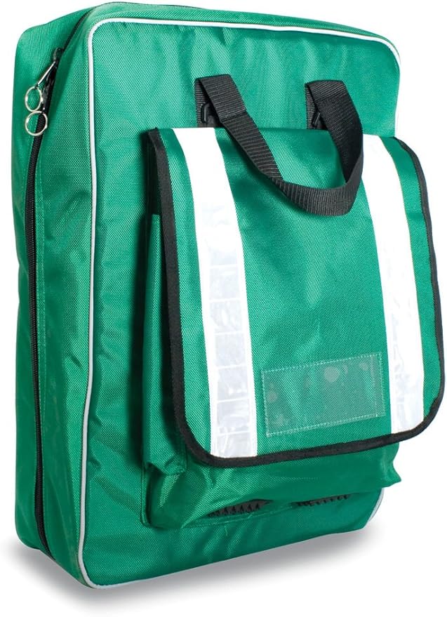 Medical Trauma Bag Backpack Green With Removable Colour-Coded Pouches ...