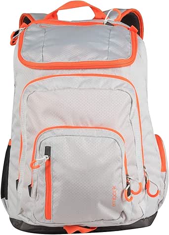 Amazon.com: Embark Jartop Elite Backpack-Lt. Grey/Orange: Clothing