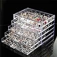 Amazon.com: CHADWICK Acrylic Jewelry Organizer Box with 5 Layer Drawers ...