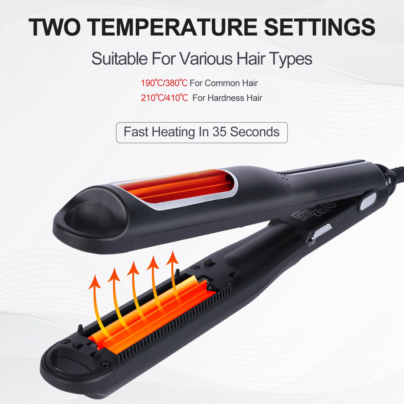 Mua Auto Hair Crimping Iron ls905 Volumizing Hair Iron for Fluffy ...