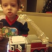 DRIVEN by Battat — Micro Fire Truck — Mini Red Toy Fire Truck with ...