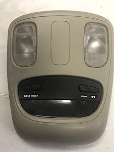 Amazon.com: Mopar Dodge RAM Overhead Console with Lamps Lens Bulbs ...