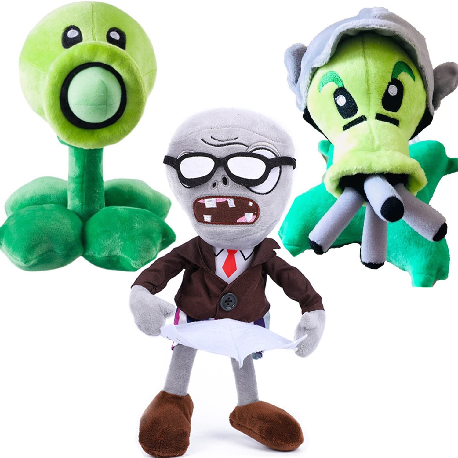 Mua 3 PCS Plants VS Plush Plants Sets Zombies Toy Pea, 1 2 Stuffed Soft ...