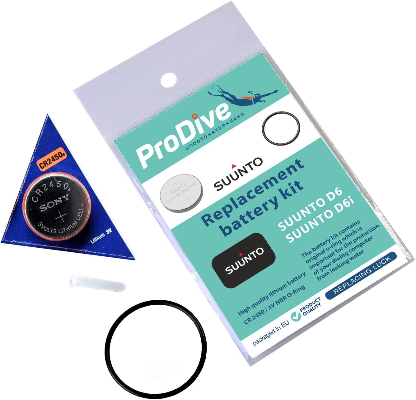 Suunto D6 D6i Battery Replacement Kit: Amazon.co.uk: Sports & Outdoors