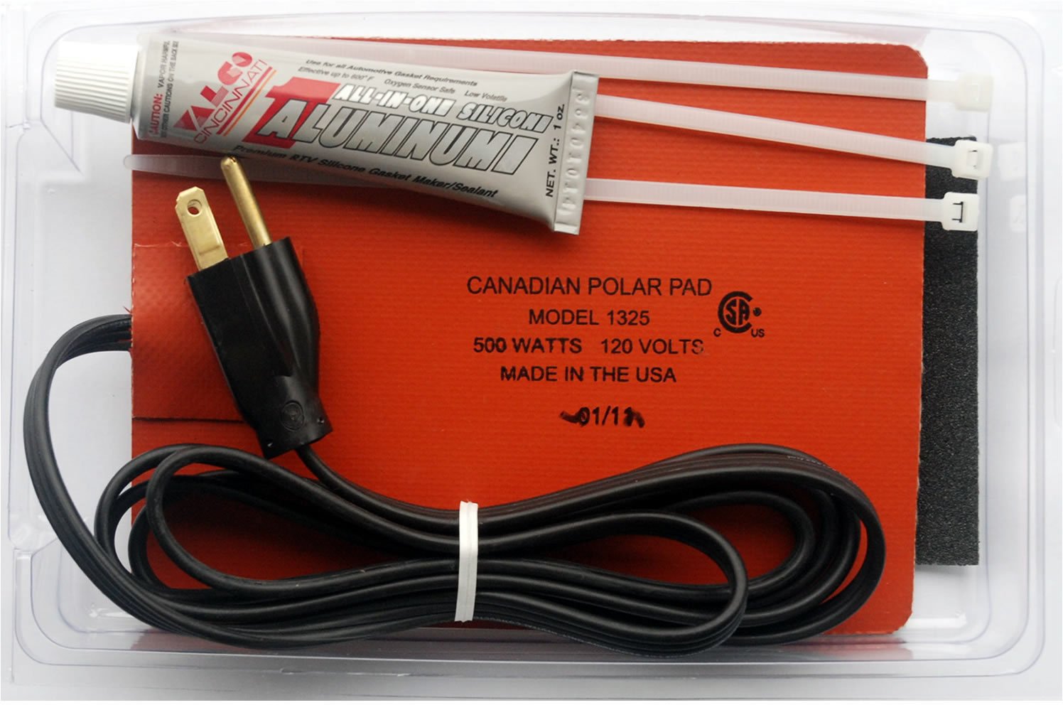 Canadian Polar Pad CSA CP1325 500 Watts Oil Pan Heater Heating canadian-polar-pad-csa-cp1325-500-watts-oil-pan-heater-heating