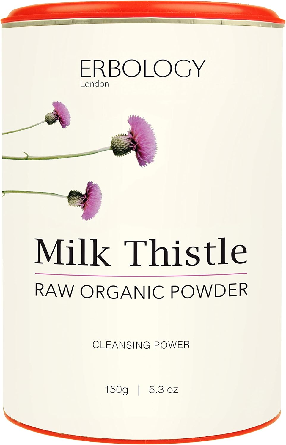 Organic Milk Thistle Powder 150g - Cleansing Power - Pure - Raw - Vegan ...