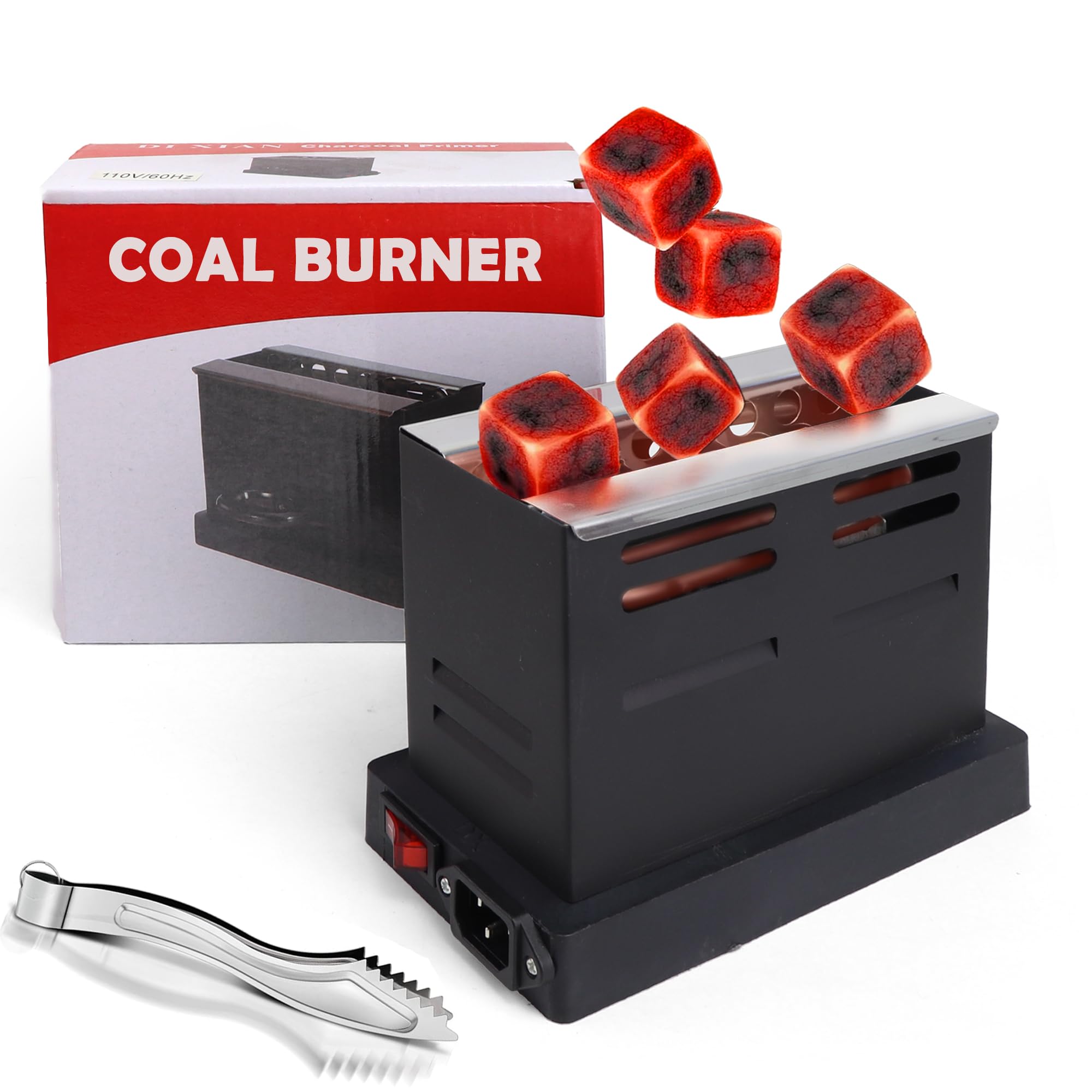 Coco Hamra Charcoal Burner - Multipurpose Electric Fast Hookah Charcoal ...