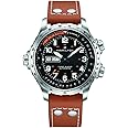 Amazon.com: Hamilton Khaki Aviation X-Wind Lefty Automatic Black Dial ...