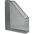 Amazon.com: Design International Group Mesh Magazine Holder, Silver ...