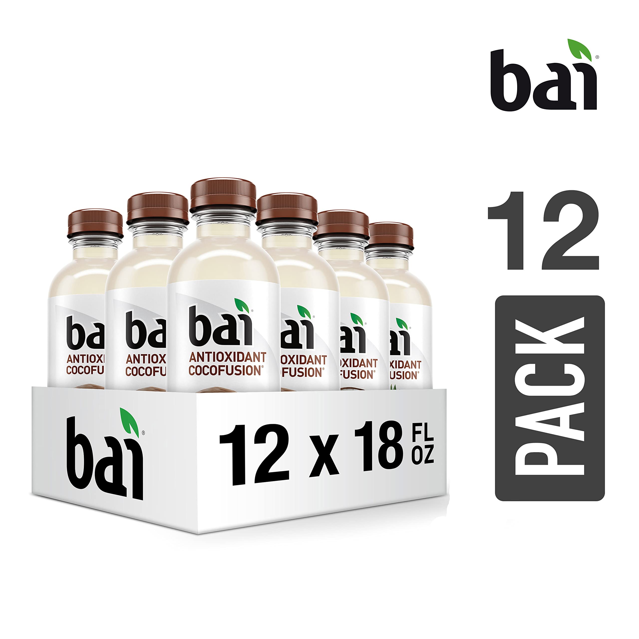 Bai Coconut Flavored Water, Cocofusions Variety Pack III - 6 of Molokai ...