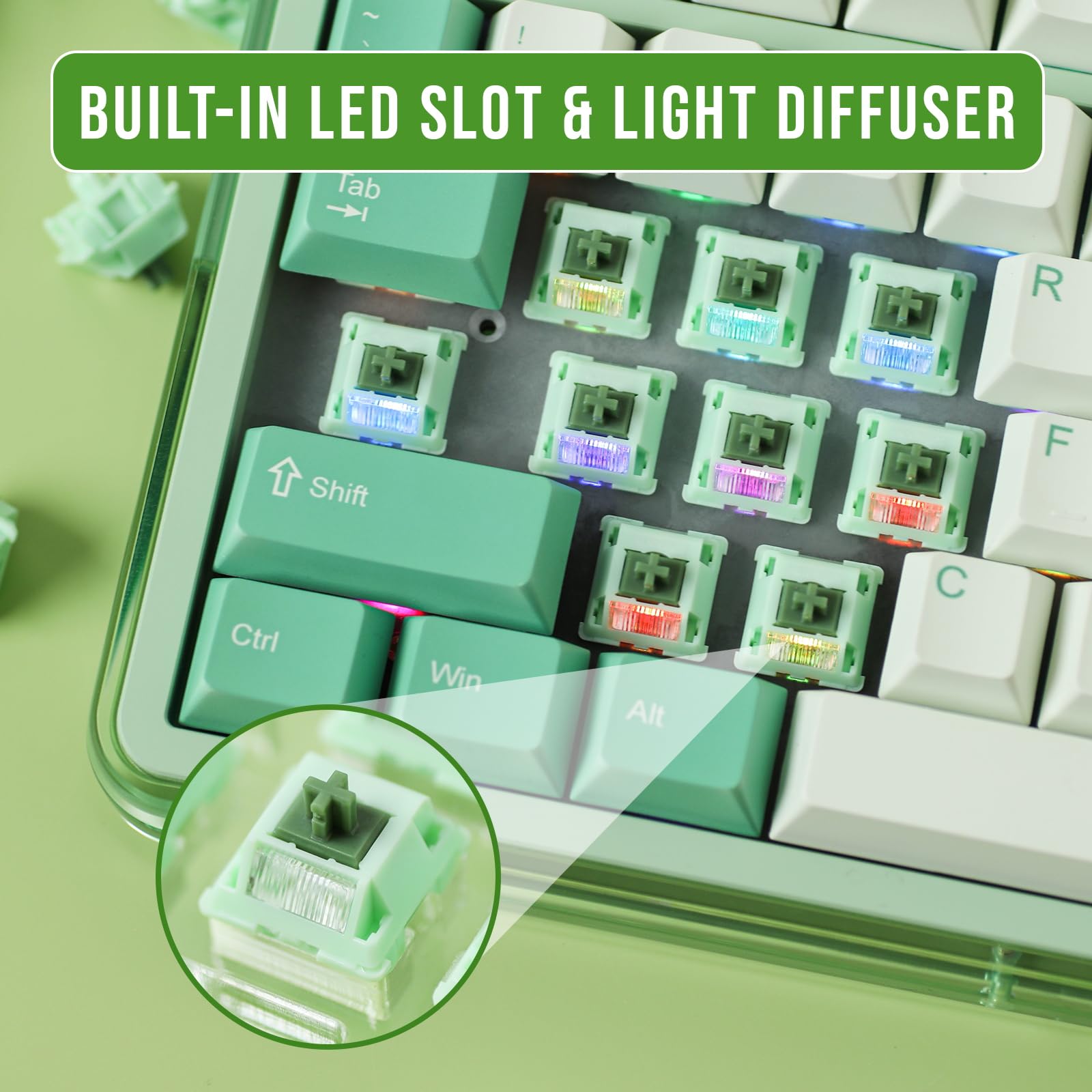 Mua [2024 New Release] KiiBoom Matcha Latte V2 Linear Mechanical Switch ...