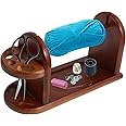 Amazon.com: WOTPCRD Wooden Yarn Ball Holder for Knitting Crochet, Yarn ...