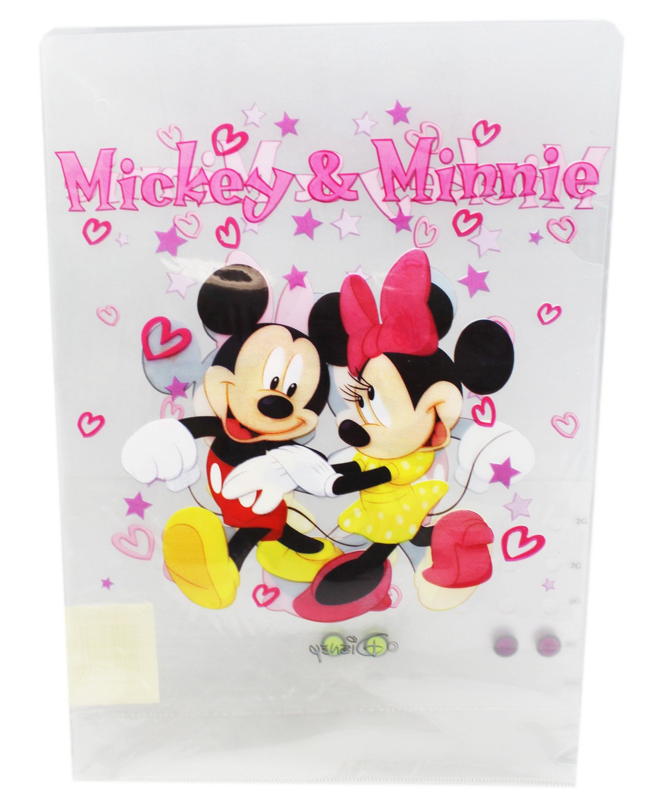 Buy Disney's Mickey and Minnie Mouse Holding Hands Single Document ...
