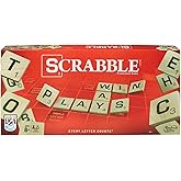 Amazon.com: Hasbro Gaming Scrabble Board Game,Word Game for Kids Ages 8 ...