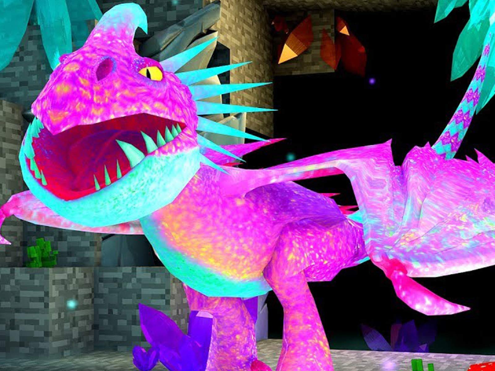 Watch Clip: Tiny Turtle Minecraft Dragons | Prime Video