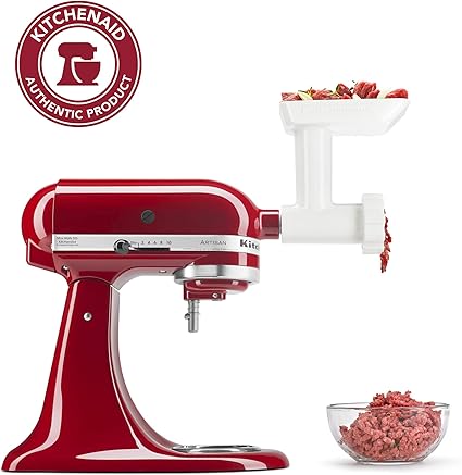 KitchenAid 5FGA Meat Grinder Accessoires Robot, 550 W, 0.5 liters ...