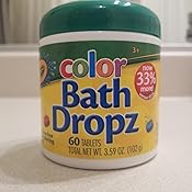 Crayola Color Bath Dropz 3.59 Ounce (60 Tablets): Amazon.ca: Toys & Games