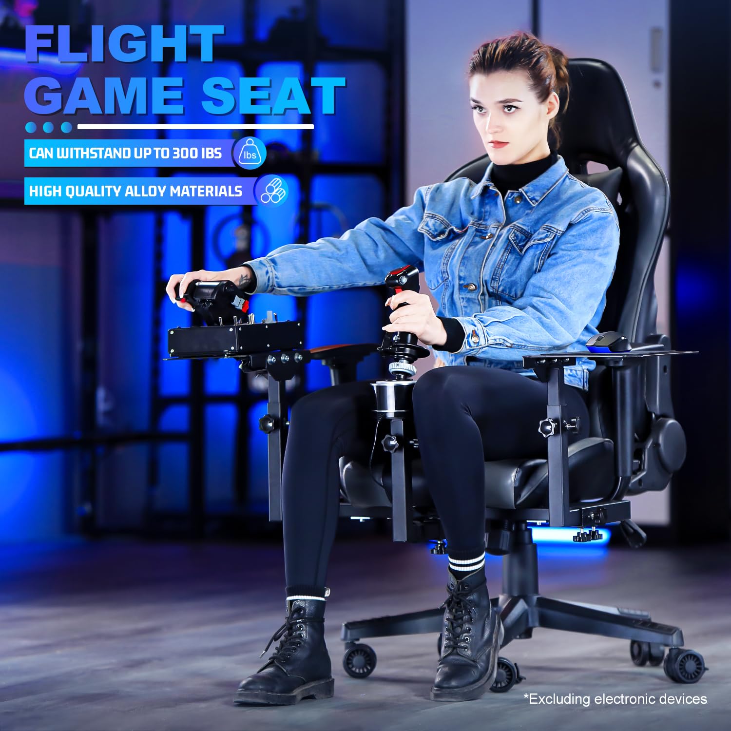 Mua Marada Flight Joystick Hotas Mount with Chair Adjustable Compatible ...