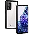 Amazon.com: Lanhiem for Samsung Galaxy S20 FE Case, IP68 Waterproof Dustproof with Built-in ...