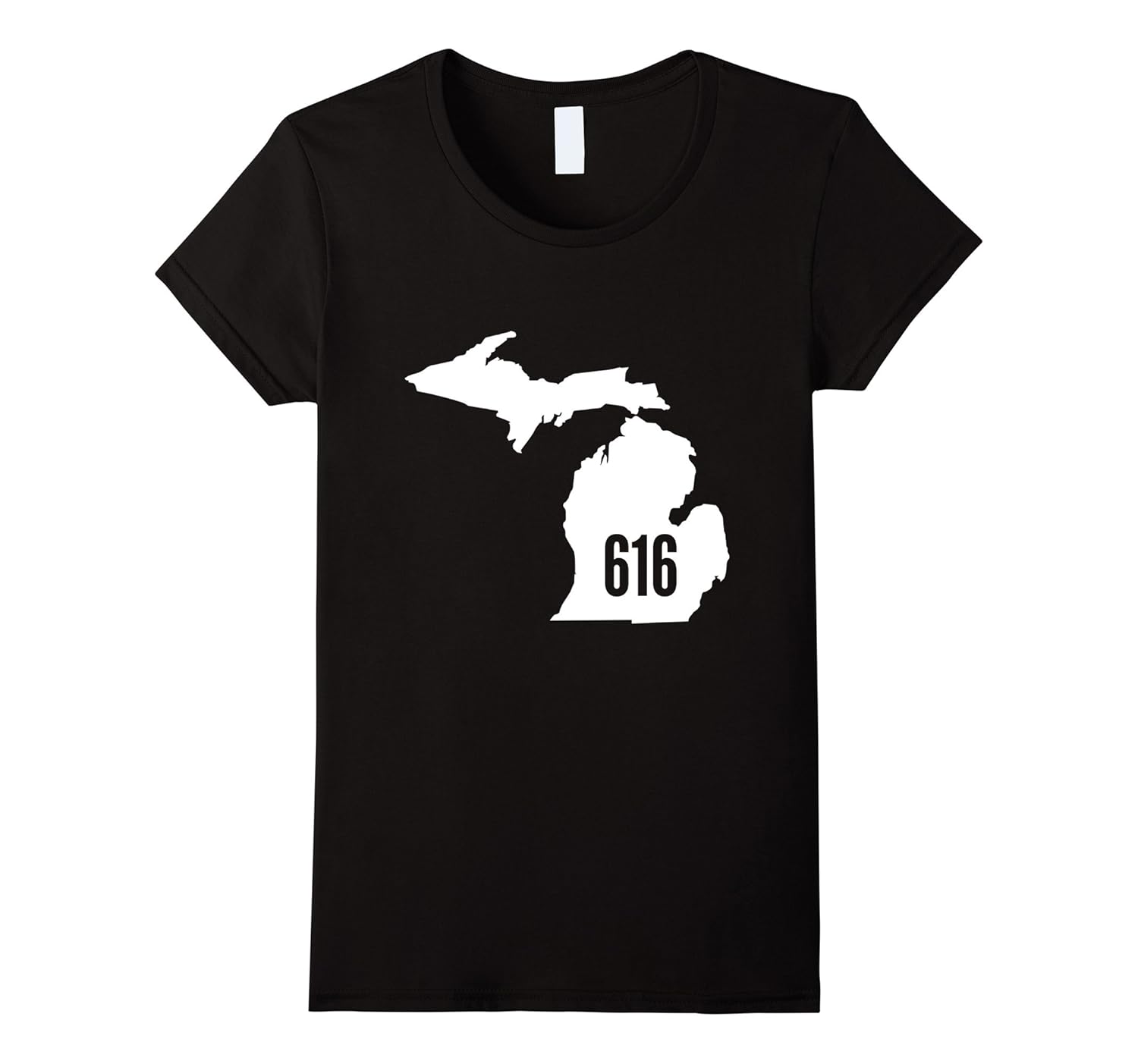 616 Michigan State Outline Pride Area Code T-Shirt-4LVS – 4loveshirt