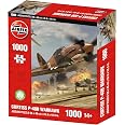 Amazon.com: Airfix Curtiss P-40B Warhawk WWII Military Aviation 1000 ...