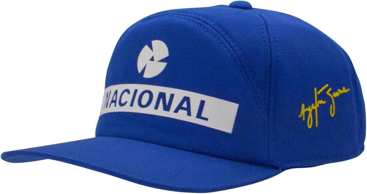 Ayrton Senna Collection Original Replica Nacional Cap F1 Blue Adult ...