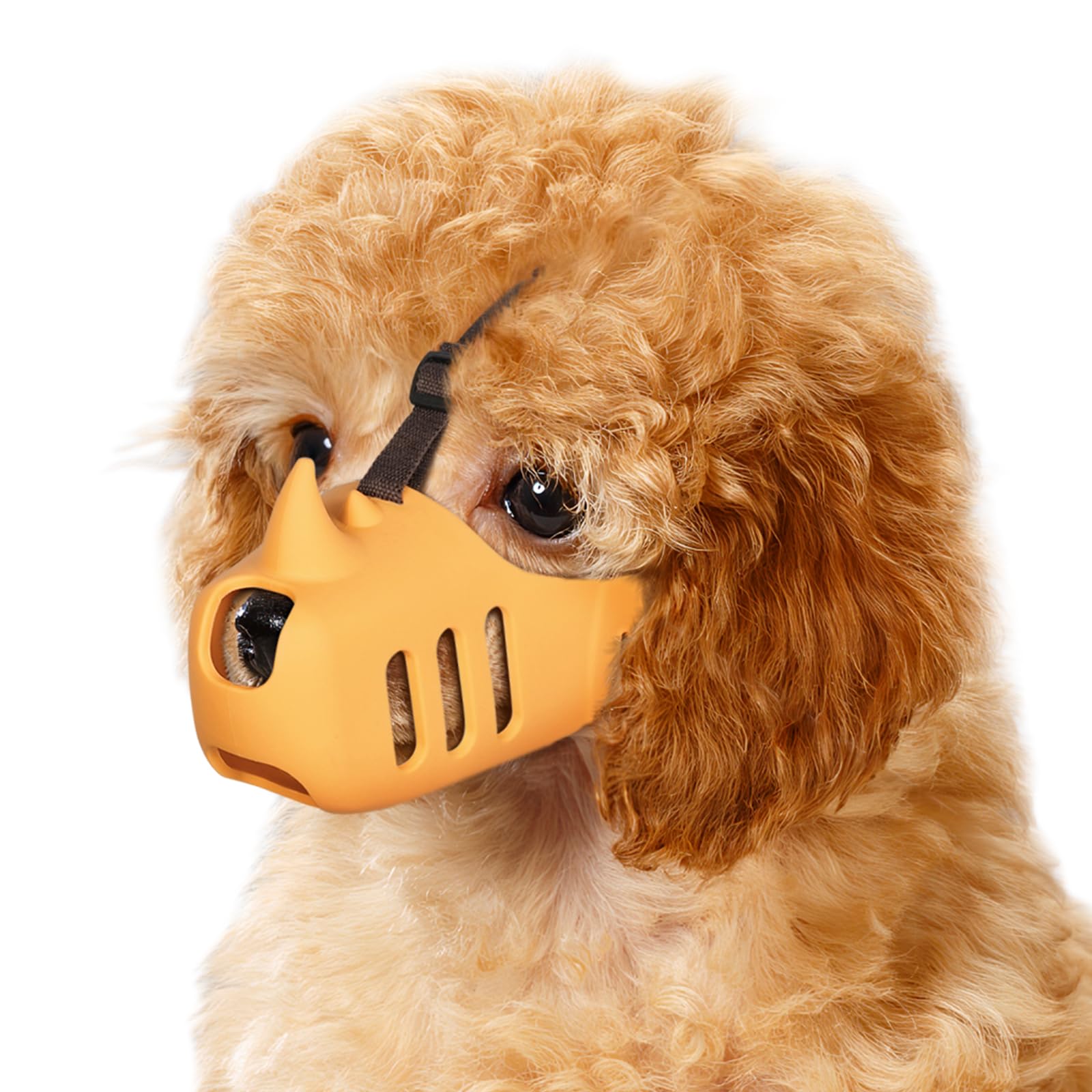 LUCKYPAW Dog Muzzle, Soft Muzzle for Small Medium Dogs Poodle Dachshund ...